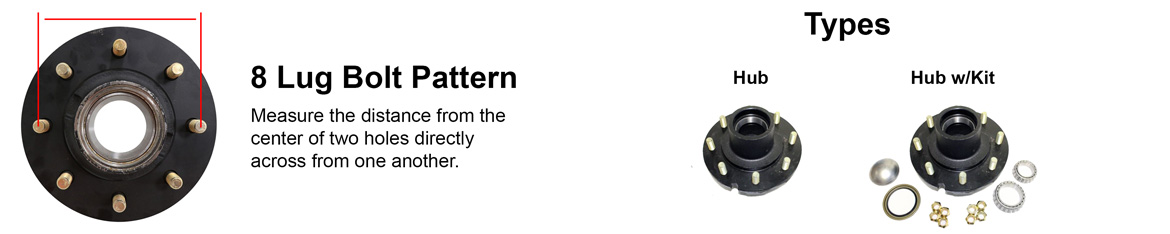 Hubs 8 Lug