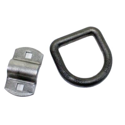 D-Ring 1 / 2in w / Bolt-On Bracket