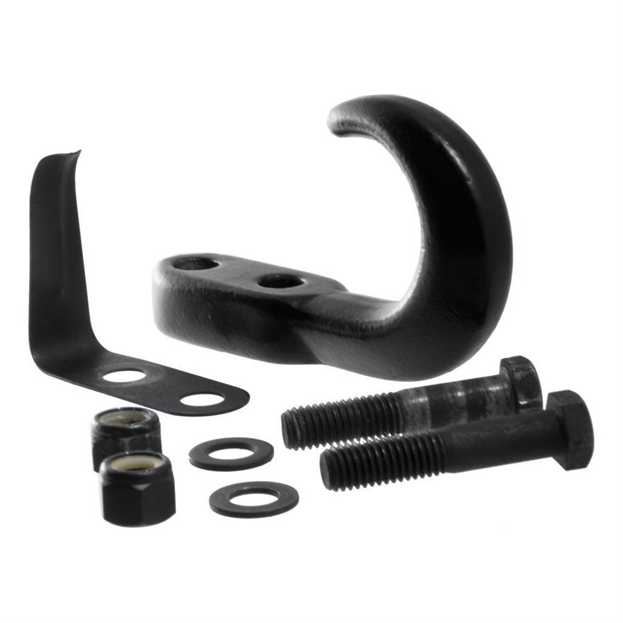 Tow Hook Bolt-On 1-Kit Blk