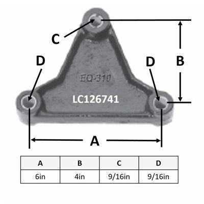 Equalizer Triangle 6in (EQ-310)
