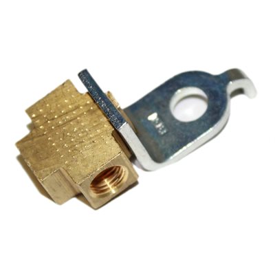 Brake Line Tee 3 / 16 w / Mt Brack