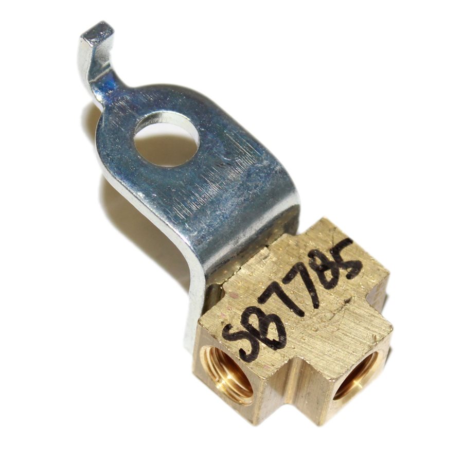 Brake Line Tee 3 / 16 w / Mt Brack