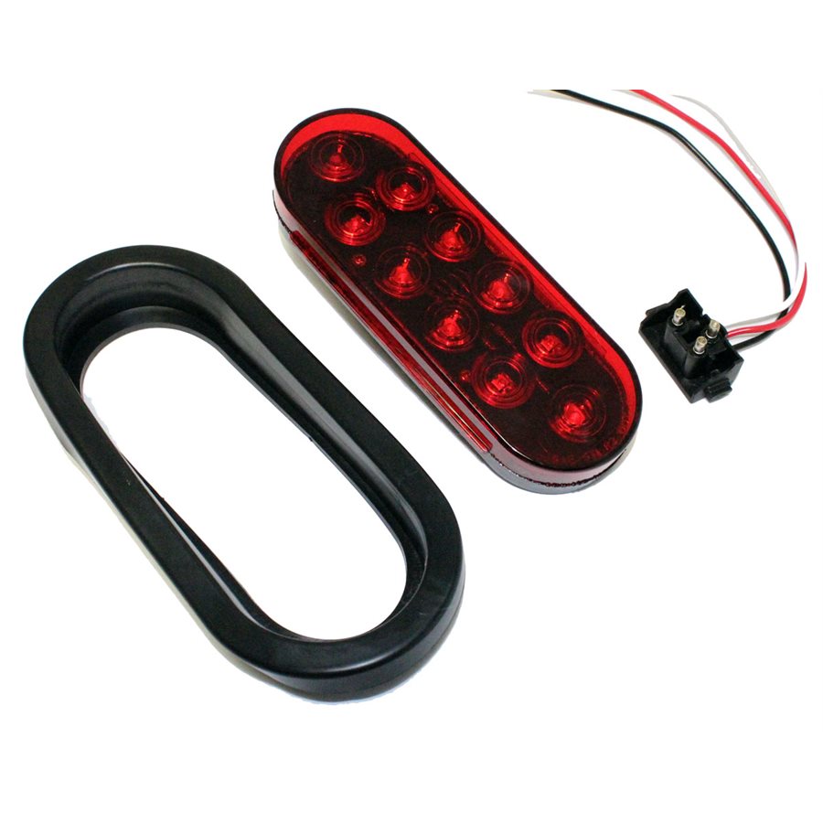 Oval LED Stop & Tail Lights