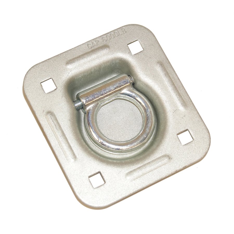 D-Ring 13 / 32in Recessed 4-Bolt Square