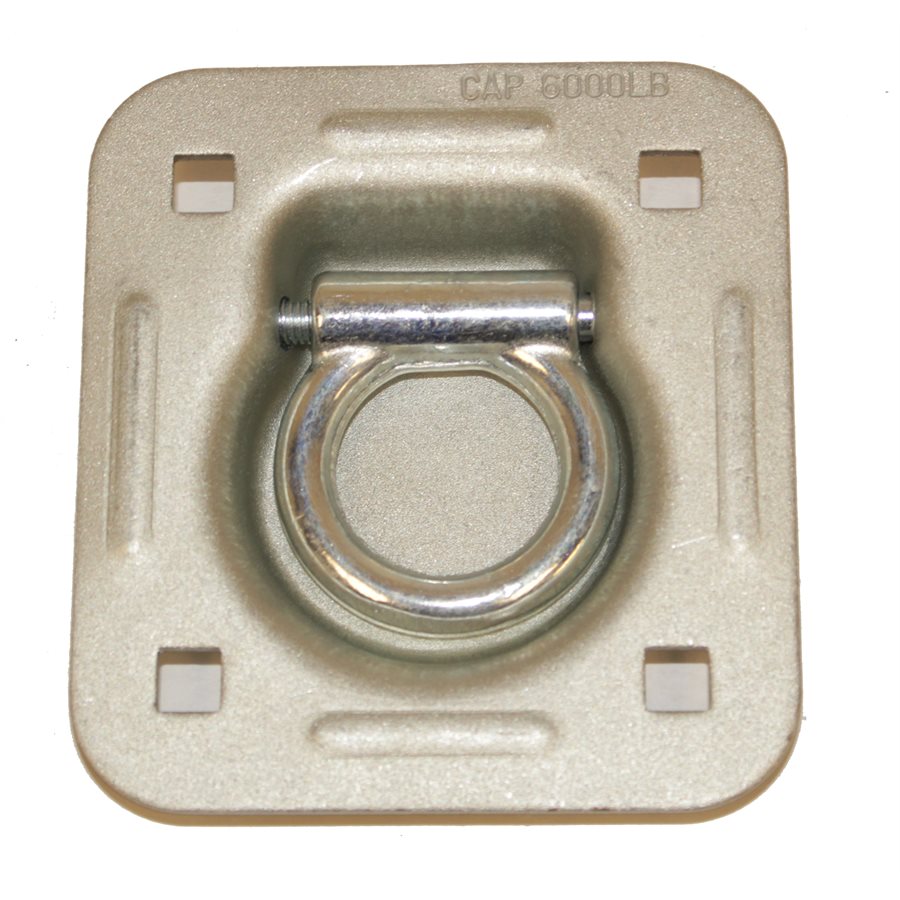 D-Ring 13 / 32in Recessed 4-Bolt Square